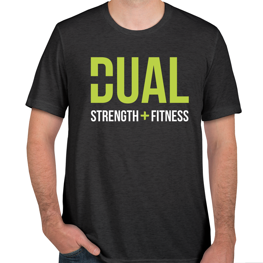 Dual Strength and Fitness T shirt – Signa Brand and Print